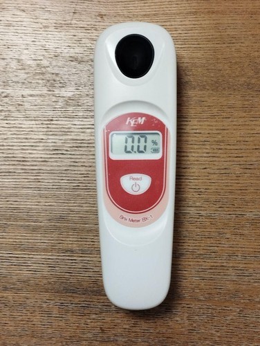 KEM BX-1 Portable Digital Refractometer Brix Meter Sugar Content ...