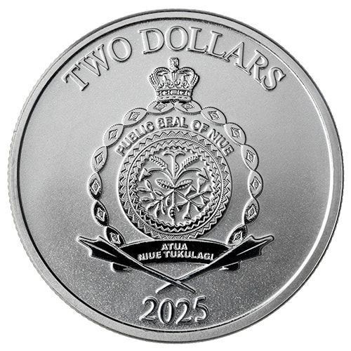 2025 - NGC MS70 - Niue Sword of Truth Coin Series 1 oz .9999 Fine ...