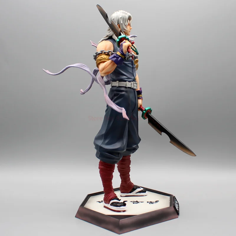 Demon Slayer Uzui Tengen Figure Sound Hashira PVC Statue Model Doll ...