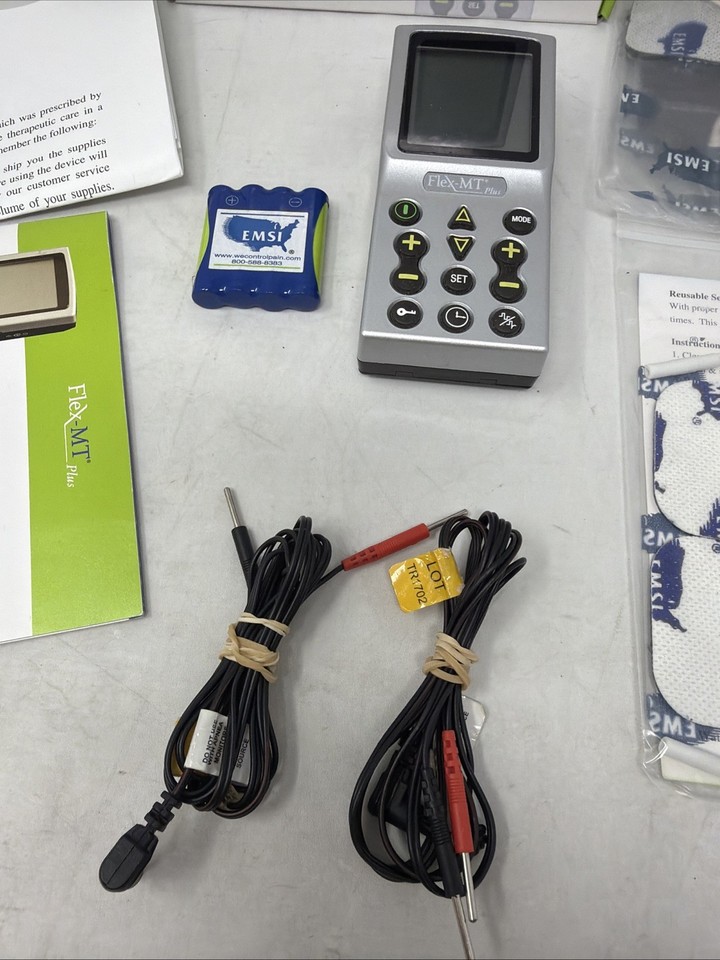 EMSI Flex MT Plus Tens w/4 Sealed Electrode Packs - No Charger | eBay
