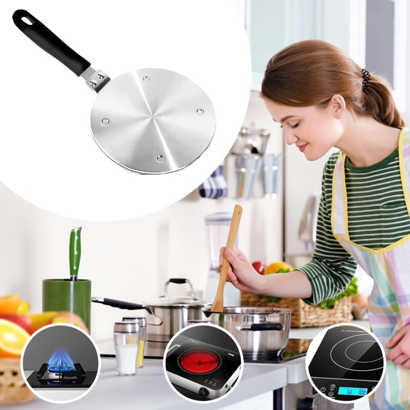 Stainless Steel Removable Handle Milk Cookware Induction Heat Cooking ...