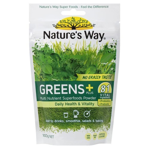Nature's Way Superfood Greens Plus Powder 100g | eBay