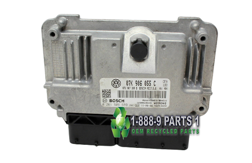Engine Computer ECU ECM VOLKSWAGEN BEETLE 2012-2014 2.5L 07K906055C OEM ...