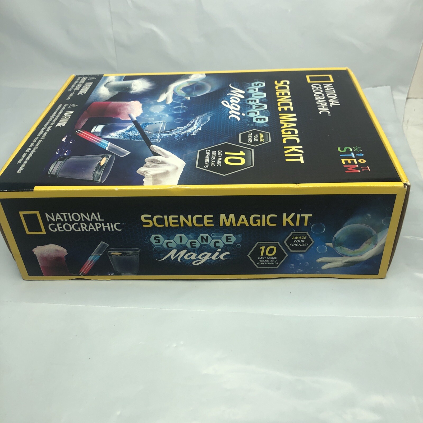 National Geographic Magic Chemistry Set - Perform 10 Easy Tricks With ...