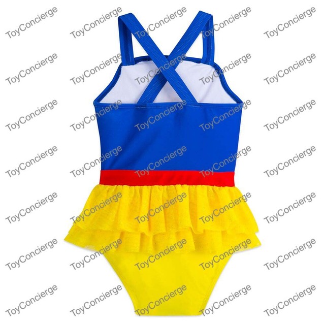 Snow White Disney Swim Suit Girls Size 5/6 for sale online | eBay