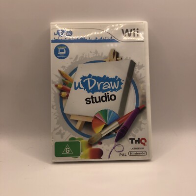 NINTENDO Wii Game U Draw studio - PAL Complete W Manual | eBay