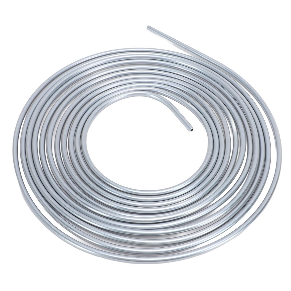 Brake Line Kit 25Ft 1/4in Rustproof Galvanized Flexible Brake Line ...