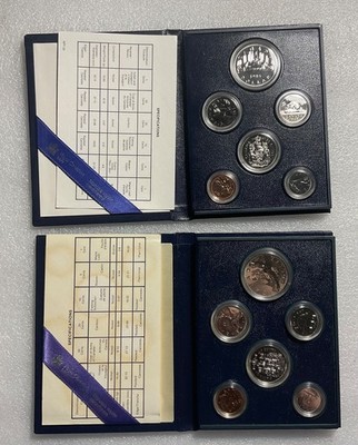 1981 and 1985 Canadian Mint 6 coin sets | eBay