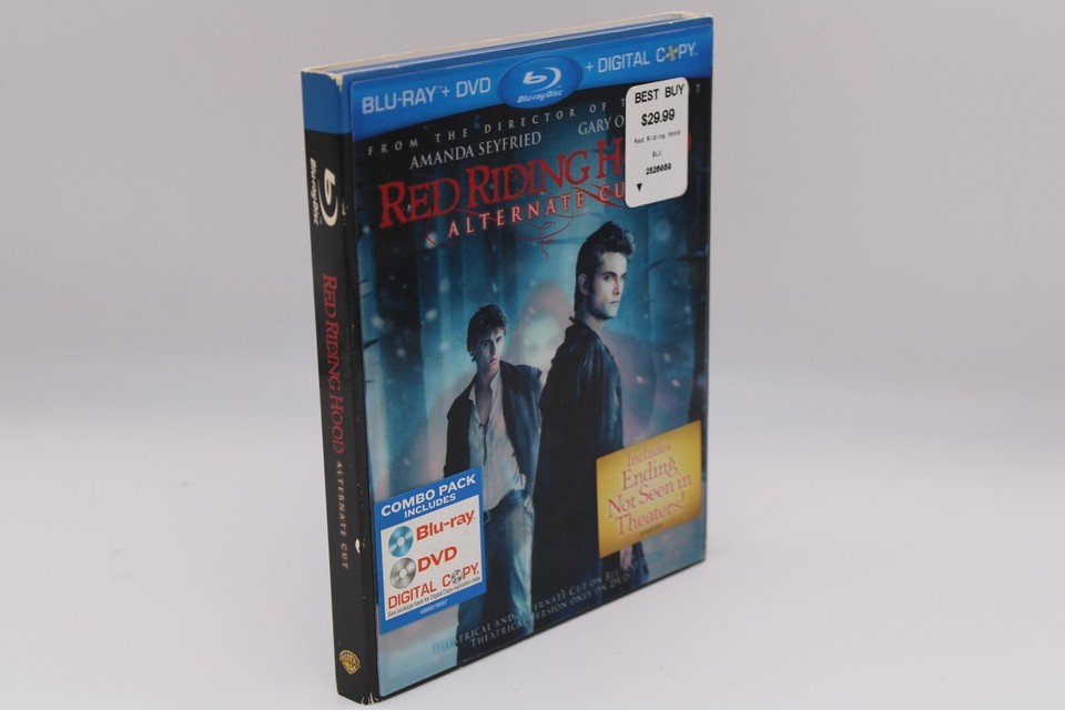 Red Riding Hood (Blu ray+ DVD) plus Lenticular Slipcover | eBay