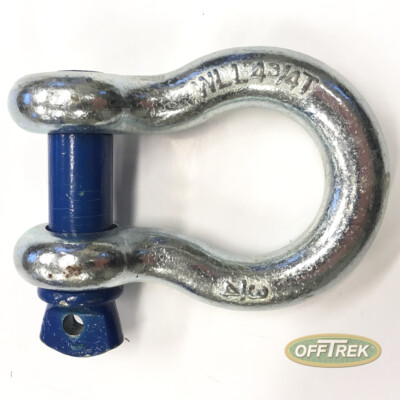 3/4 " / 4750kg Recovery Towing D-Ring Shackle Heavy-Duty Off-Road ...