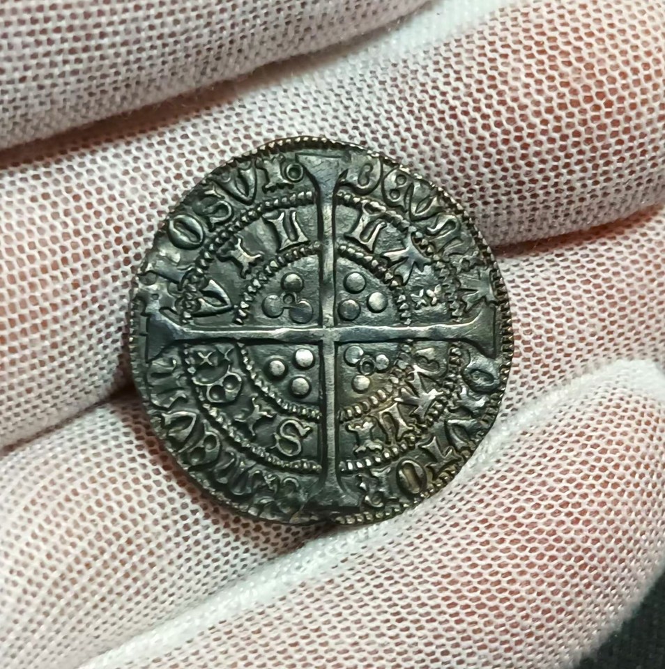 Henry VI Hammered Medieval Groat Coin Calais Mint annulet issue ...