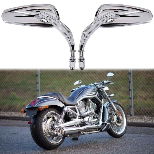 Motorcycle Rearview Mirrors Chrome For Harley Davidson V Rod Night Rod ...