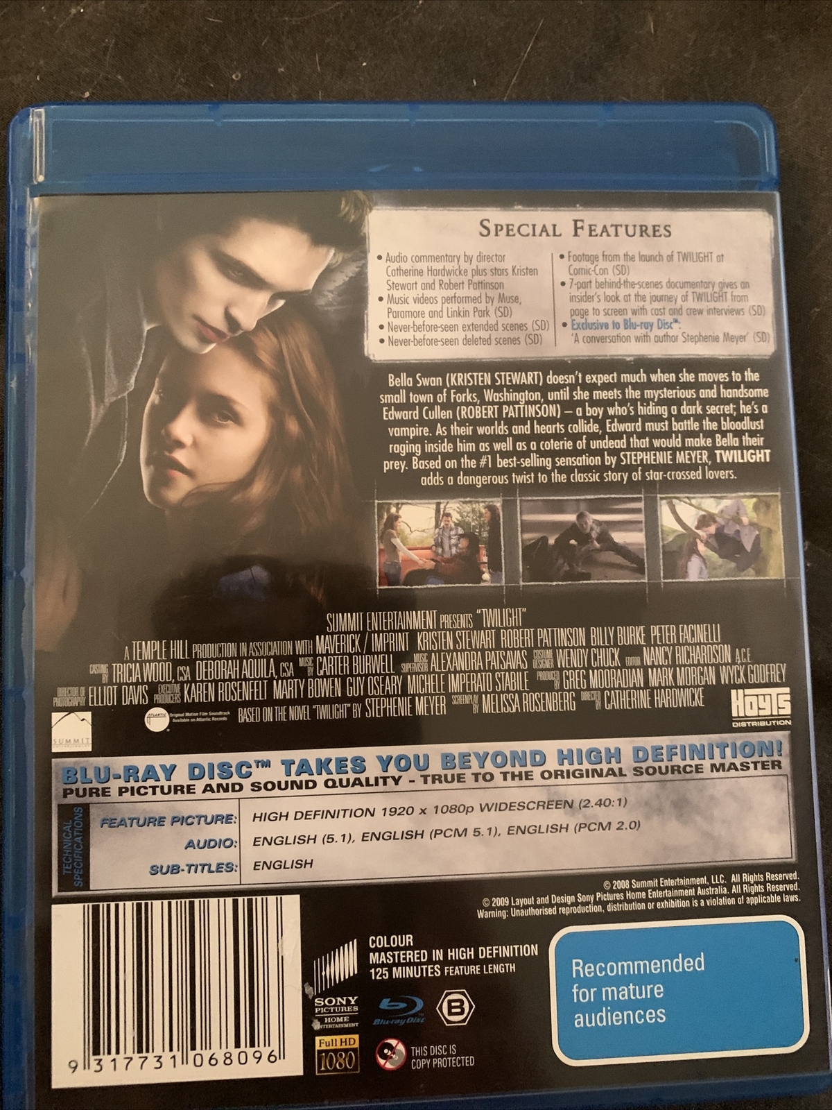 Twilight (Blu-ray, 2008)(b74/27)free Postage 9317731068096 | eBay