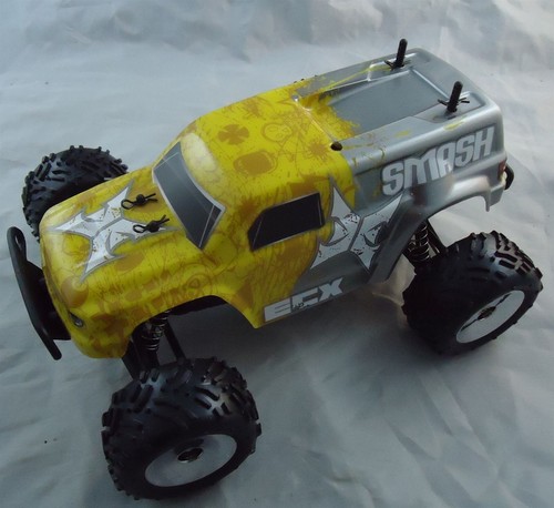 ECX Smash 1/18th Scale Monster Truck Rolling Chassis w/Trinity/Hitec | eBay