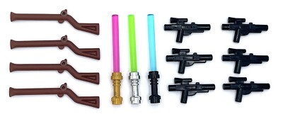 Lego Accessory Pack Musket Lightsaber Blaster New Star Wars | eBay