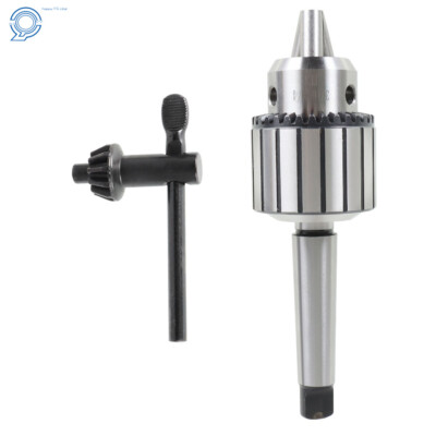 3/4" Heavy Duty Drill Press Chuck MT3 Taper With Chuck Key 3MT Shank ...