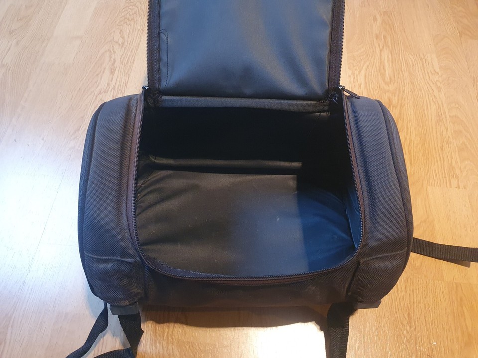 T BAGS MOTORCYCLE LUGGAGE TAIL / SISSY BAR / RACK BAG T-BAGS HARLEY ...