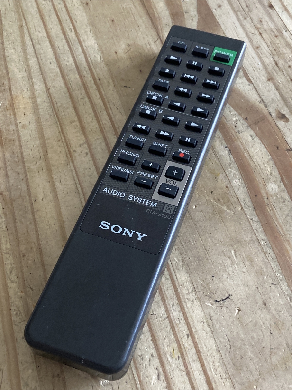 Sony Rm-s100 Audio System Remote Control Original Genuine B490 for sale ...