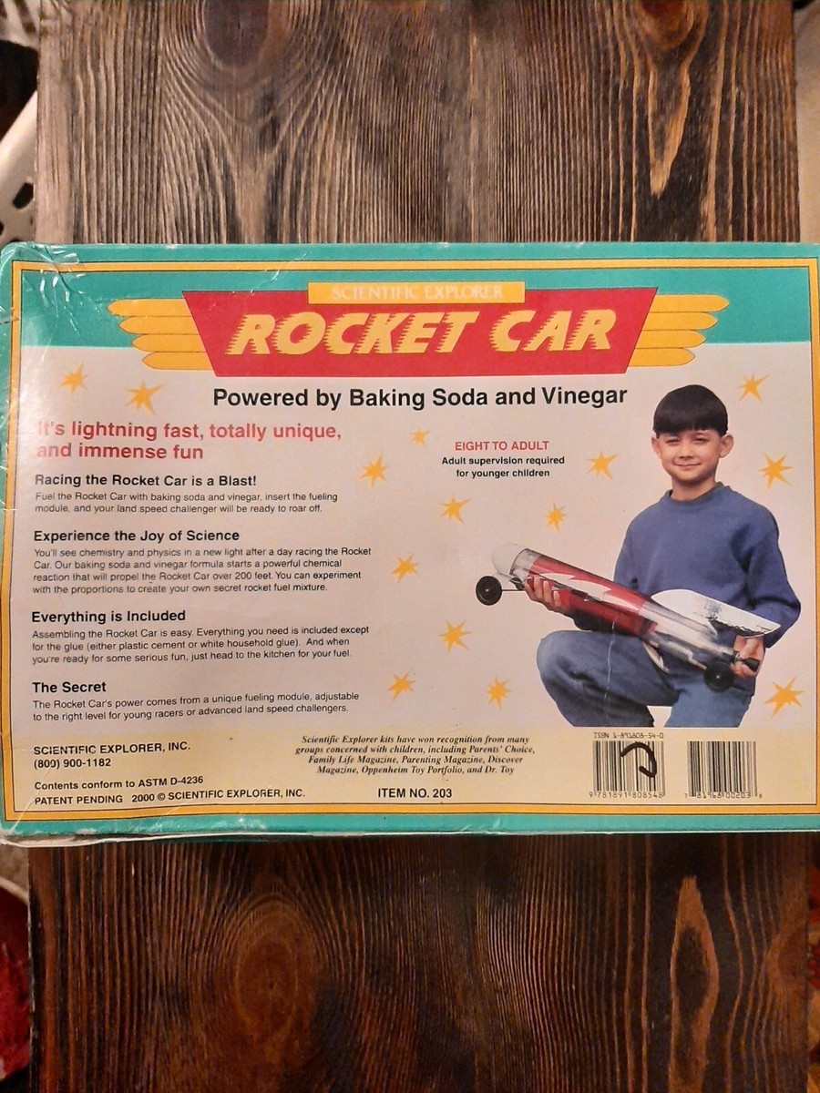 Baking Soda And Vinegar Rocket Car