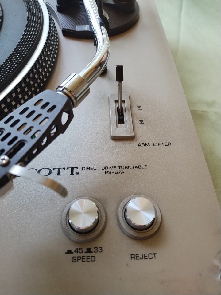 Scott PS-67A Turntable | Direct Drive | Semi-Auto | Vintage | Working ...