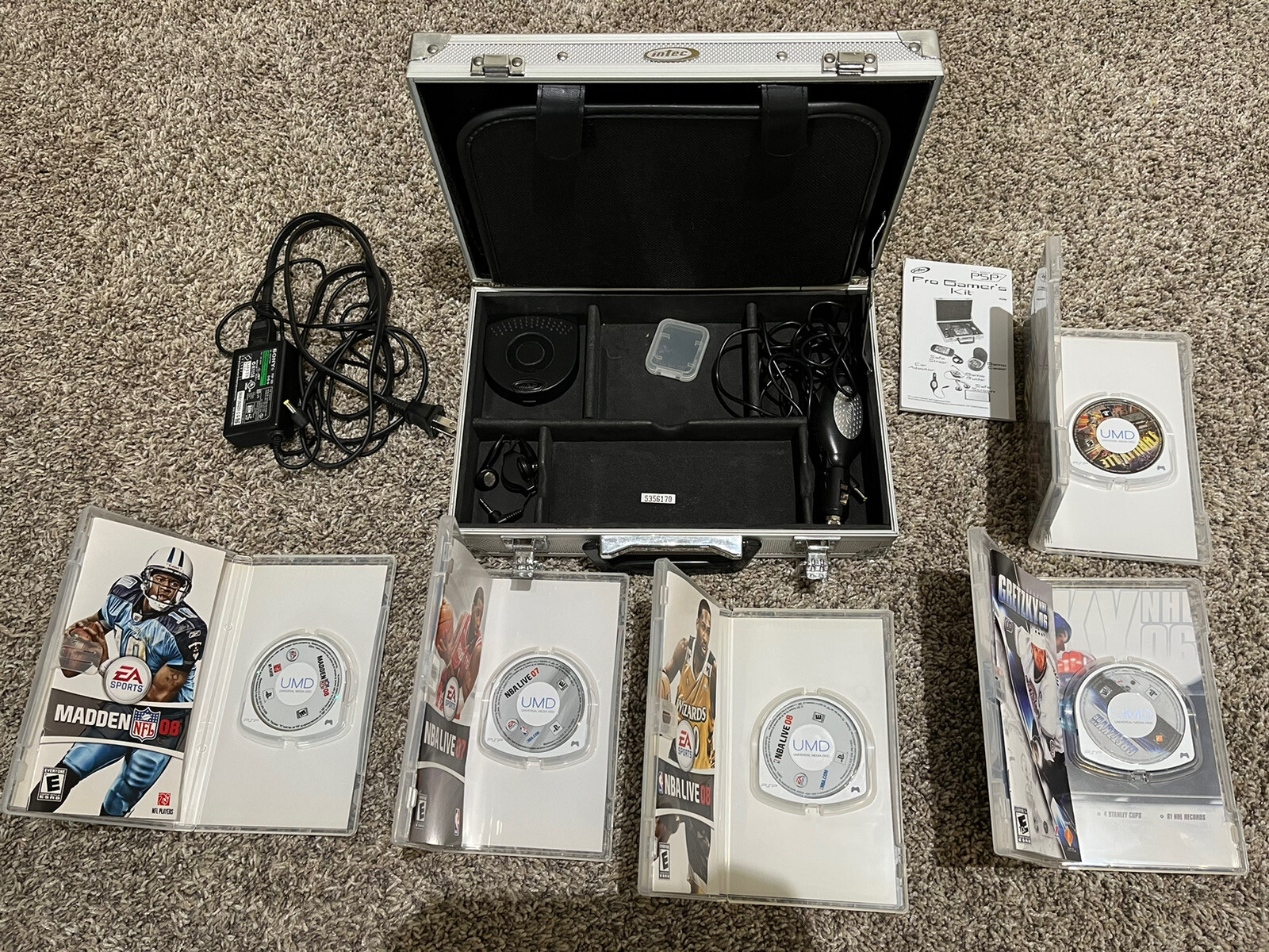 5 PSP Games and Intec Pro Gamer’s kit & Case | eBay
