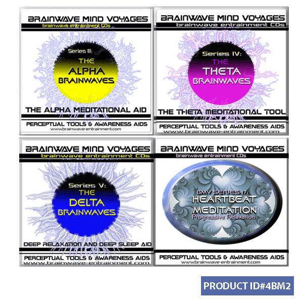 4 BRAINWAVE HEMI MIND-TECH SYNC BRAIN WAVE TRAINING TECHNOLOGY ...