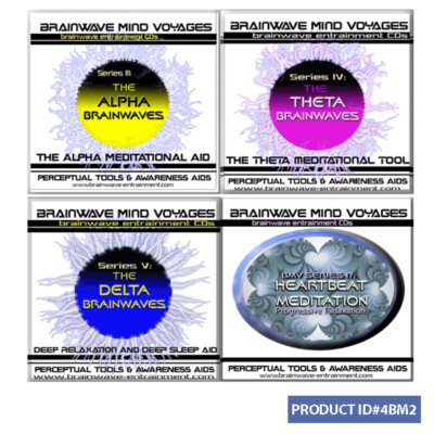 4 BRAINWAVE HEMI MIND-TECH SYNC BRAIN WAVE TRAINING TECHNOLOGY MEDITATION SYSTEM | eBay