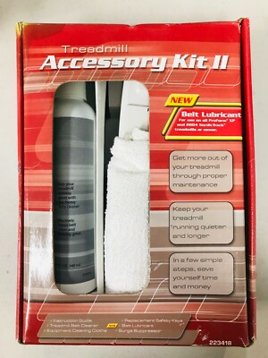 Treadmill Accessory Kit ll Cleaner 4 Key Lube Cleaner Surge Protector ...
