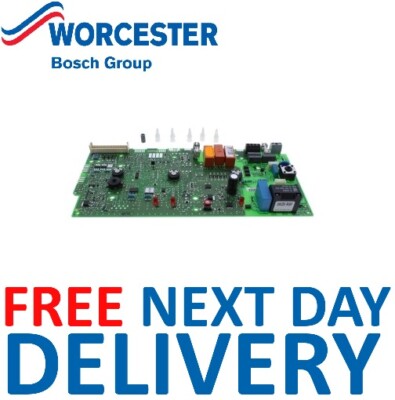Worcester Bosch 28 CDi RSF 2 Speed Fan Ctr PCB 87483002760 8748300542 ...