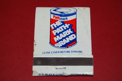 The Pathmark Brand Stores Full and Unstruck Vintage Front Striker ...