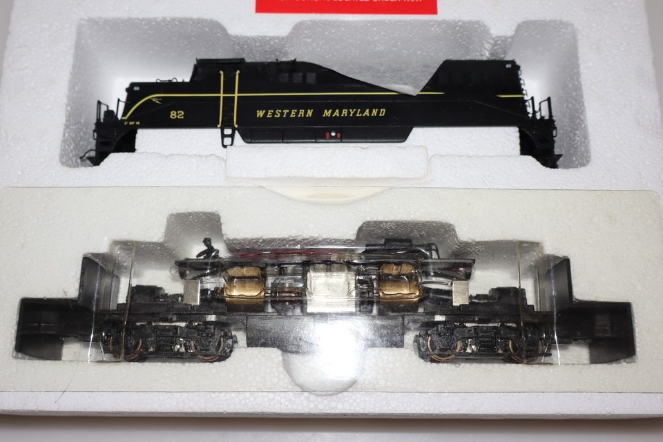 Proto 2000 HO BL2 Western Maryland Locomotive (Speed Lettering) #82 ...