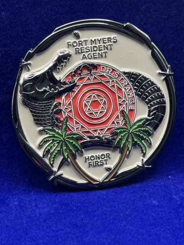 🔥Sought After -US Customs Dr. Strange Gator - Ft. Myers Challenge Coin ...