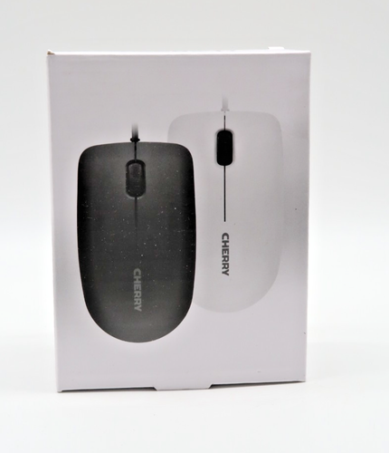 Cherry Mc 1000 Mouse Optical Cable Black Usb 2.0 1200 Dpi Scroll New ...