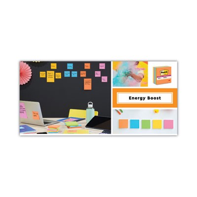 Notes Super Sticky NOTE,SS,4"X6",AST 660-24SSAU-CP 3M/COMMERCIAL TAPE ...