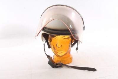 alter Helm Polizei Vintage Retro Motorradhelm Motorrad Größe ca. 56/57 ...