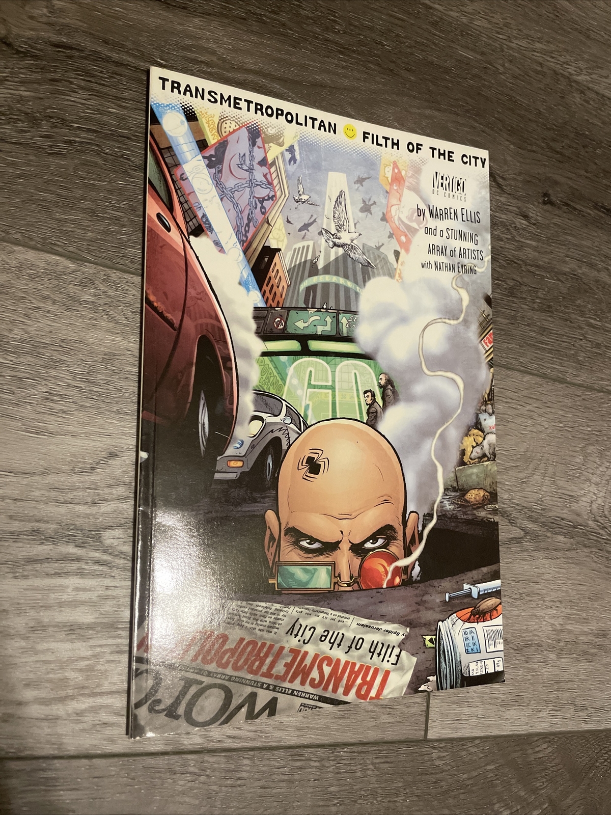 Transmetropolitan Filth of the City Warren Ellis Bendis Pope J Scott ...