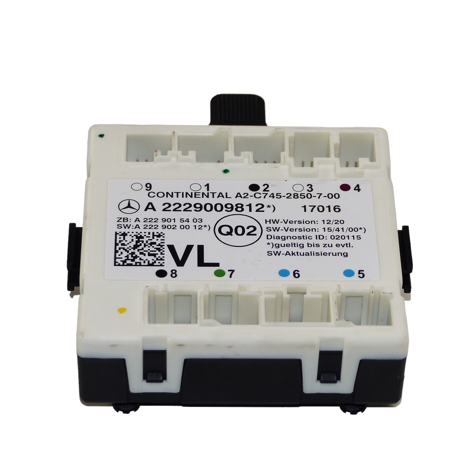 Door Control Unit Front Left Mercedes-Benz 205 S-CLASS 222 Glc Door ...
