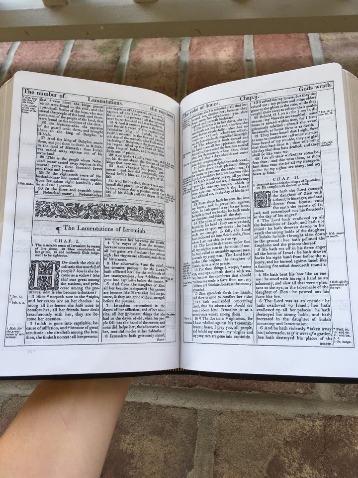 KJV 1611 Bible | Bible with Apocrypha | 400th Anniversary Ed | Genuine ...