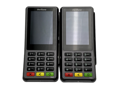 Lot of 2 Verifone P400 Plus Wireless Credit Card PIN Pad POS Terminals ...