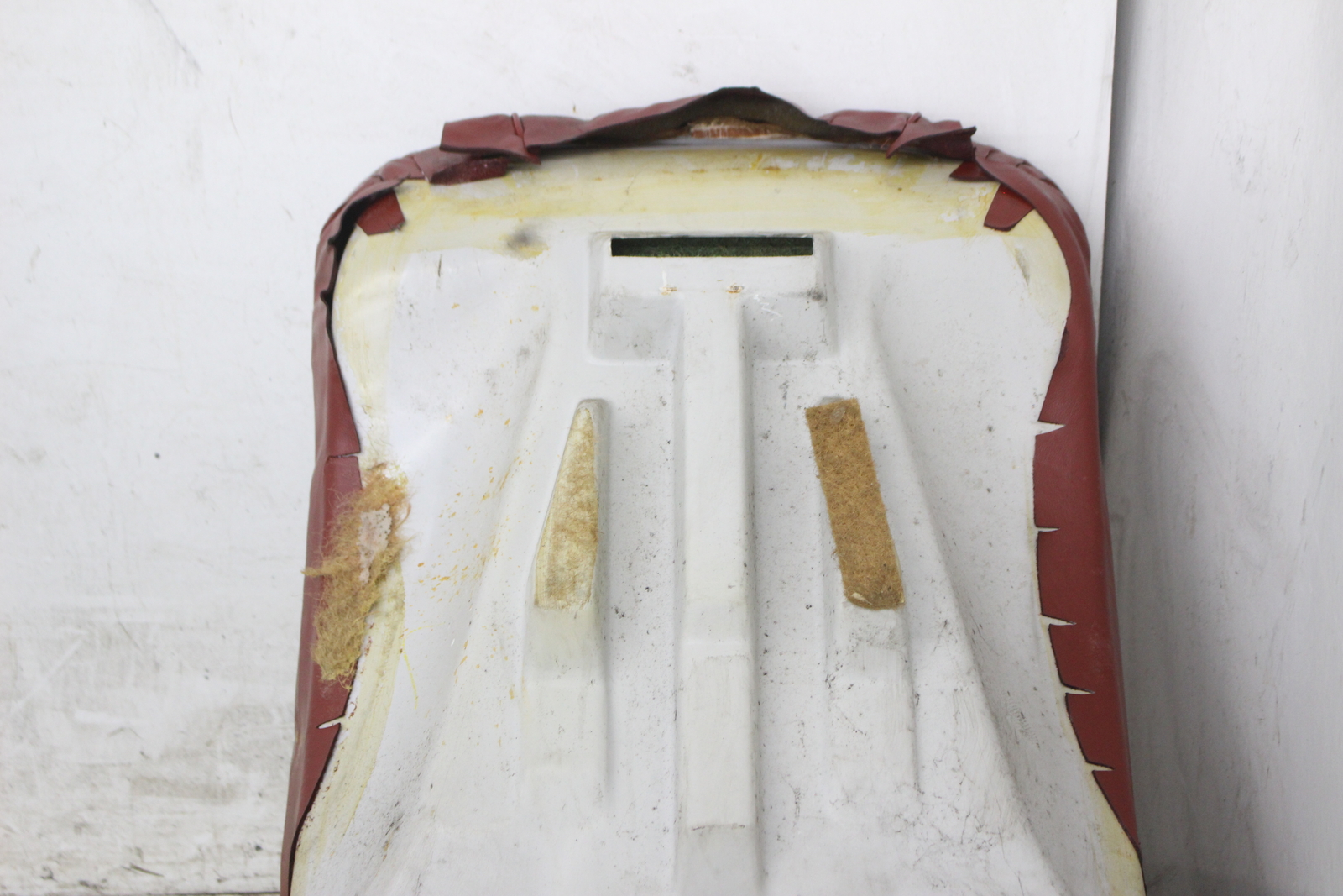 BMW E24 635CSI 633CSI REAR LEFT SEAT OEM LEATHER Cardinal Red LM17 | eBay