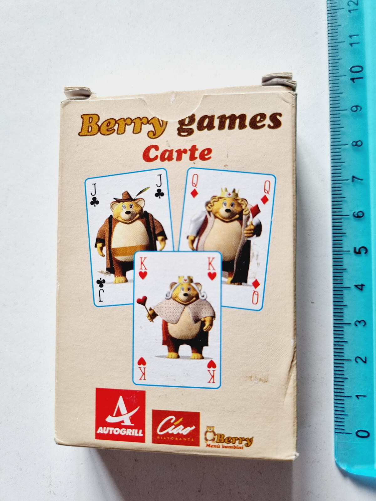 Cards from Game Berry Games Autogrill Poker Original Vintage Playing ...