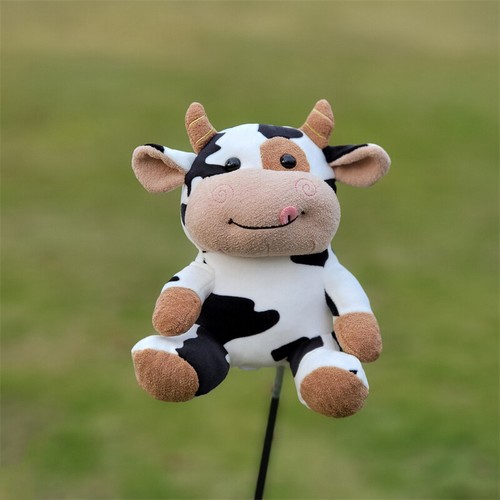 Cute Dairy Cow Golf Club Head Covers Driver Fairway Woods Hybrid ...