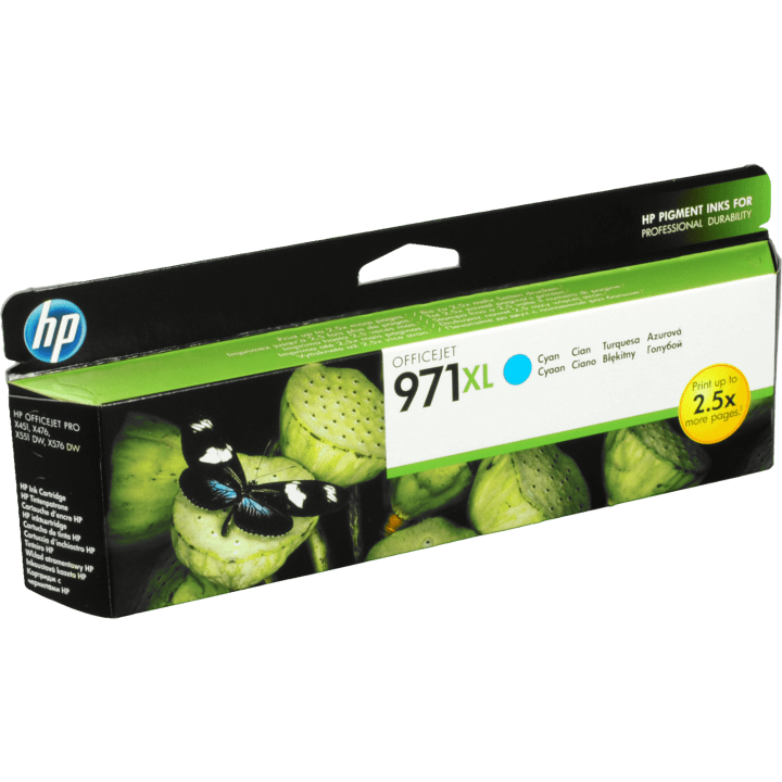 HP Tinte CN626AE 971XL cyan 886112877385 | eBay