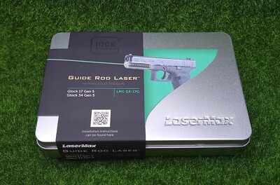 LaserMax Guide Rod Green Laser Glock GEN 5 MODEL 17, 17 & 34 MOS - LMS ...