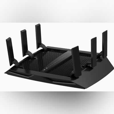 NETGEAR Nighthawk X6 Smart Wi-Fi Router (R8000) - AC3200 Tri-band ...