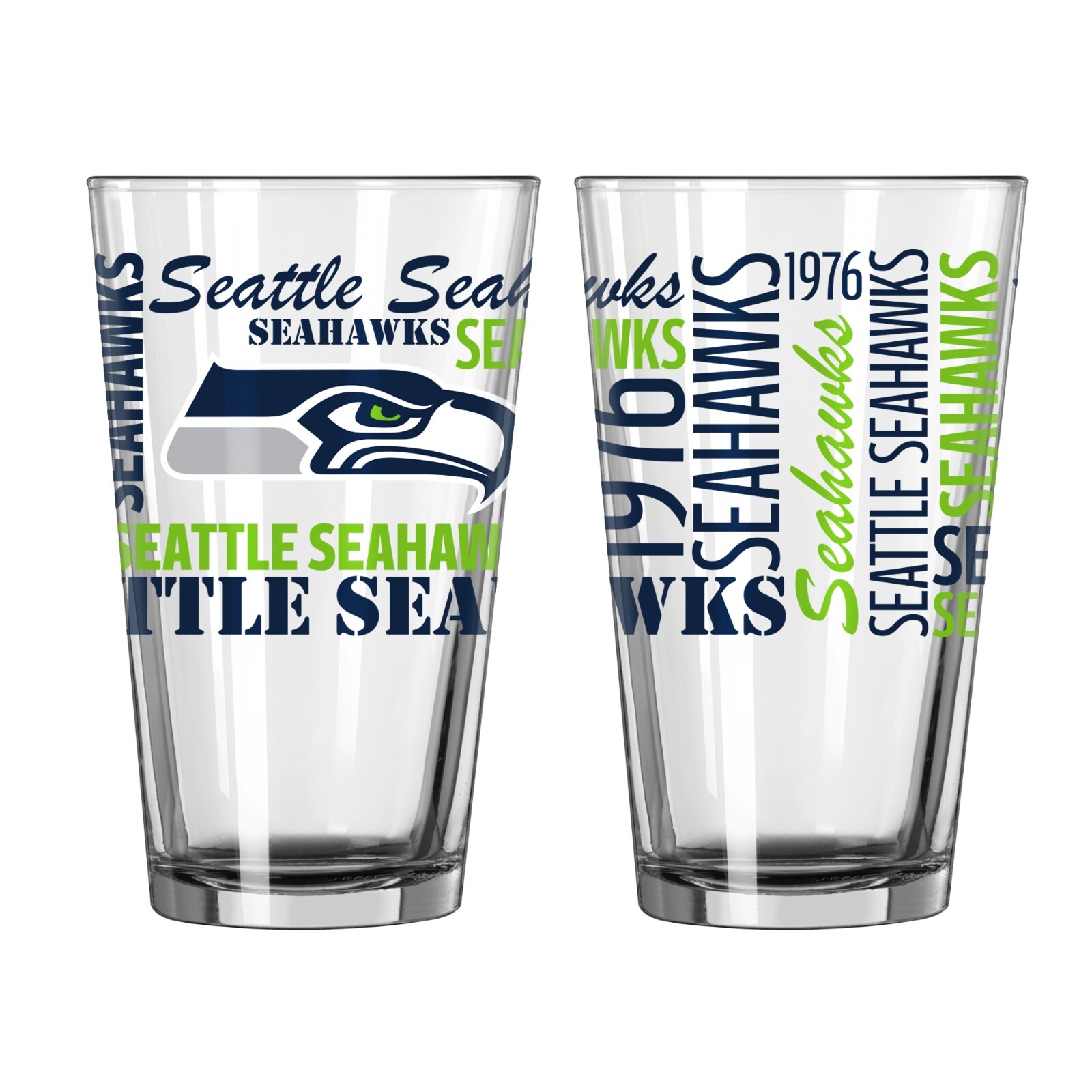 Seattle Seahawks Boelter NFL Spirit 16oz Pint Glass (1) | eBay