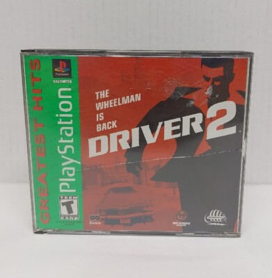 Driver 2 - PS1 PS2 Complete Playstation Game Complete In Box Greatest ...