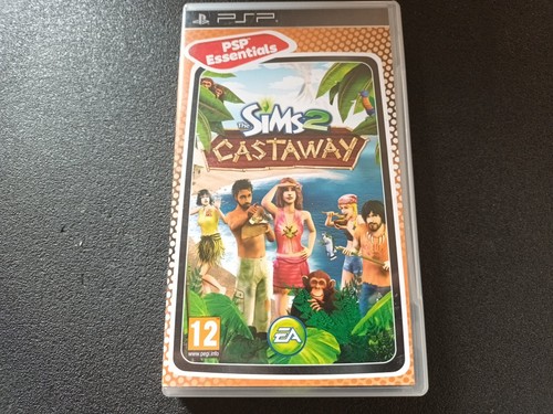 The sims 2 Castaway island PSP Playstation Portable Essentials PAL UK ...