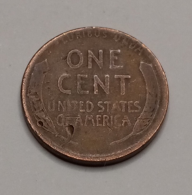1946 D Lincoln Wheat Cent War Shell Casing WWII Circulated FREE SHI ...