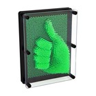 Global Gizmos 48109 Glow in the Dark Pin Art Impression Toy/Ideal for ...